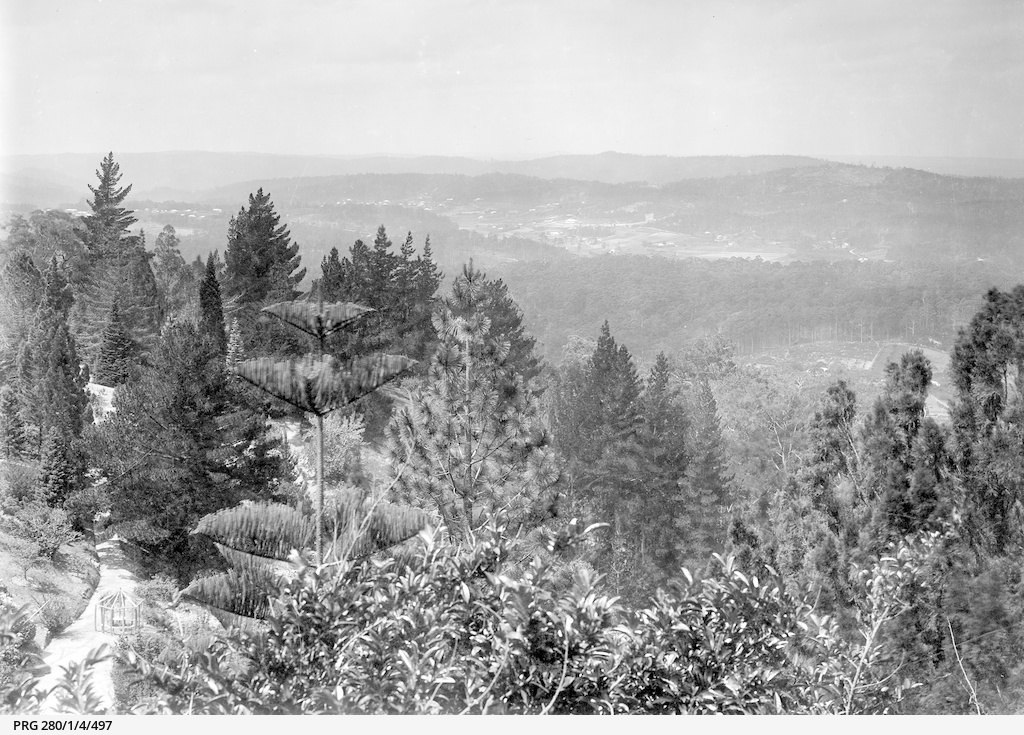 Panorama of the Mount Lofty Ranges • Photograph • State Library of ...