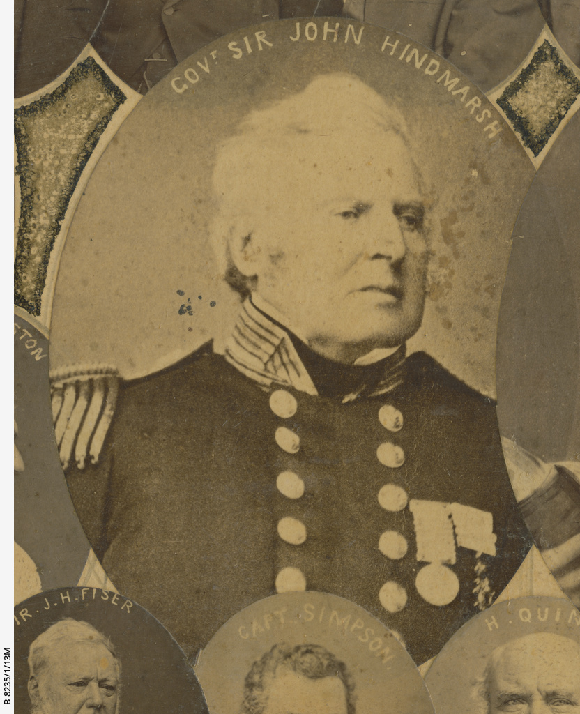 Old colonists 1836-1840 : Sir John Hindmarsh • Photograph • State ...