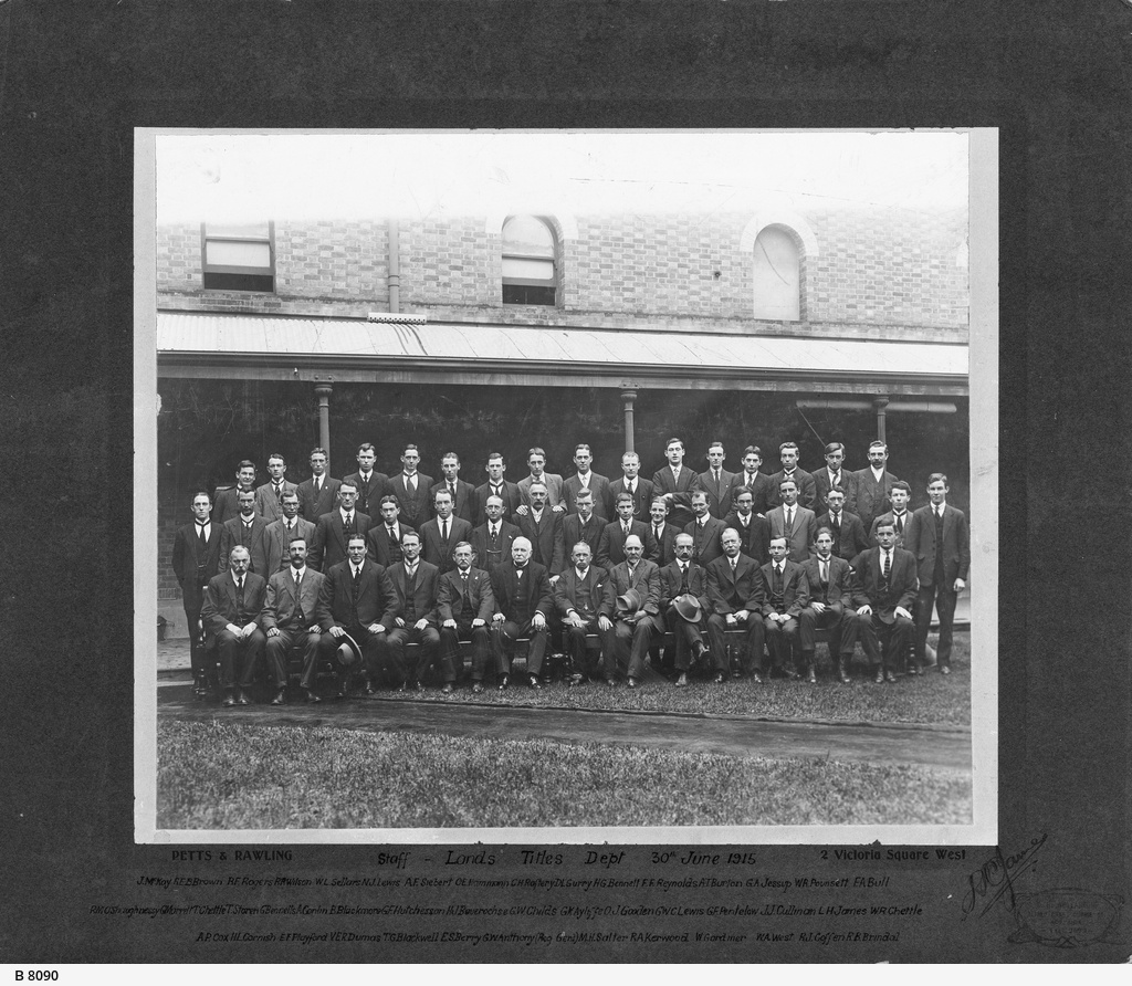 Lands Titles Department • Photograph • State Library of South Australia