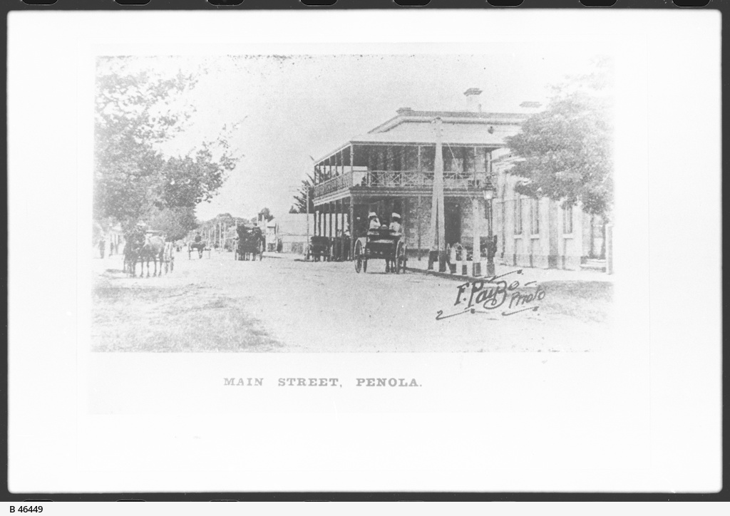 Main Street, Penola • Photograph • State Library of South Australia