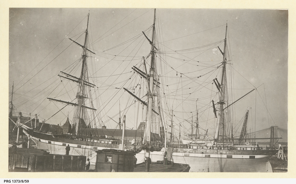 The 'Lord Canning' in an unidentified port • Photograph • State Library ...