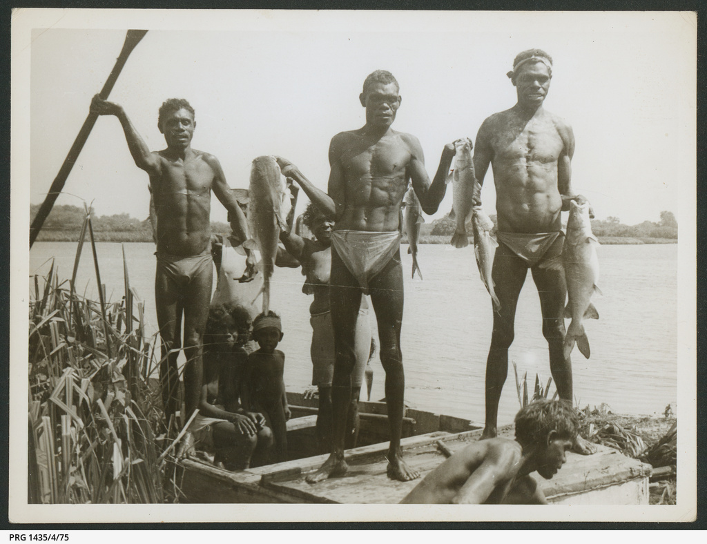 Fishing at Roper River • Photograph • State Library of South Australia