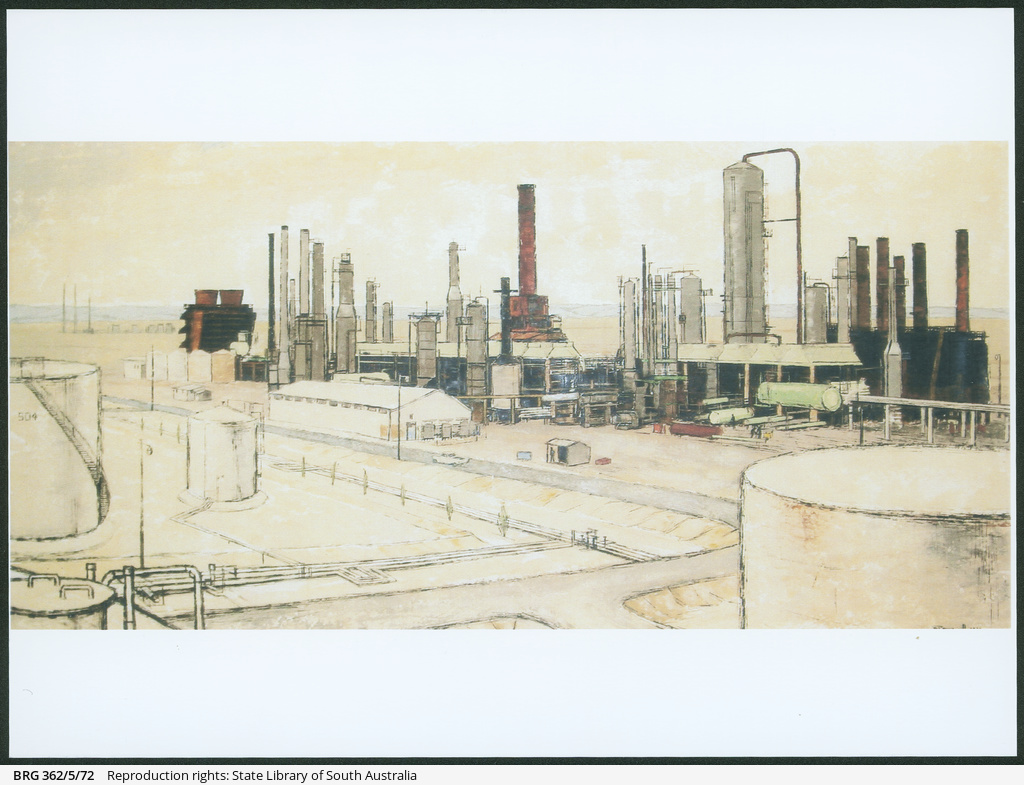 Photographs of Port Stanvac oil refinery, plant and staff • Manuscript ...