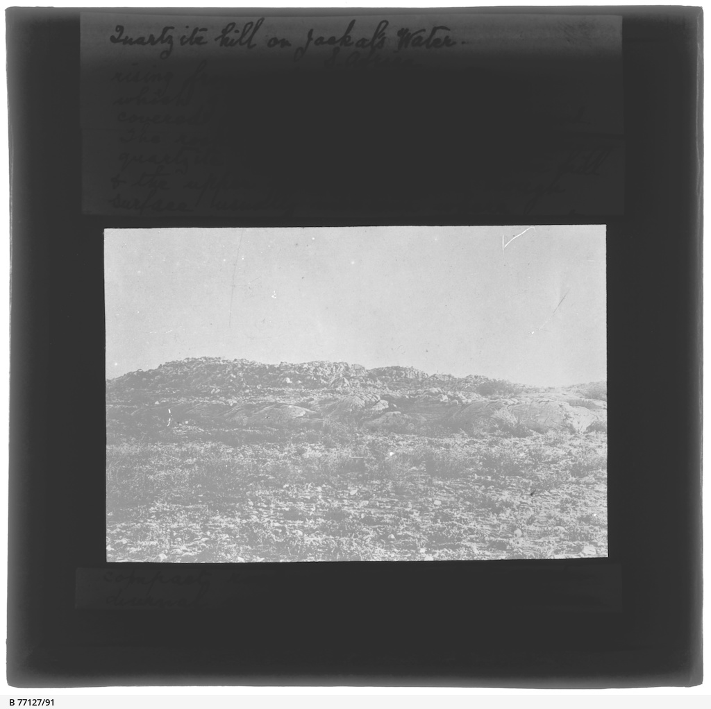 Quartzite hill at Jackals Water, South Africa • Photograph • State ...