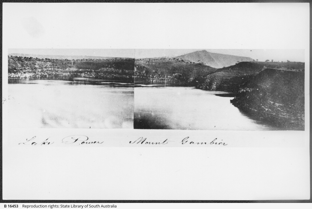 Blue Lake, Mount Gambier • Photograph • State Library of South Australia