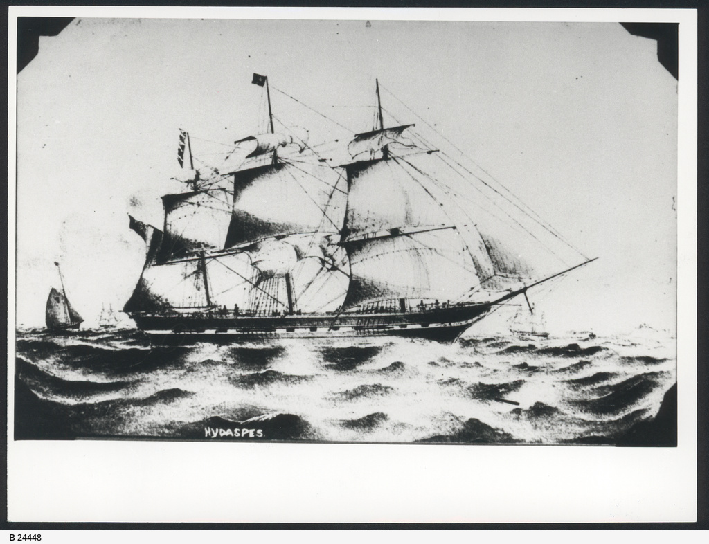 The "Hydaspes" • Photograph • State Library of South Australia