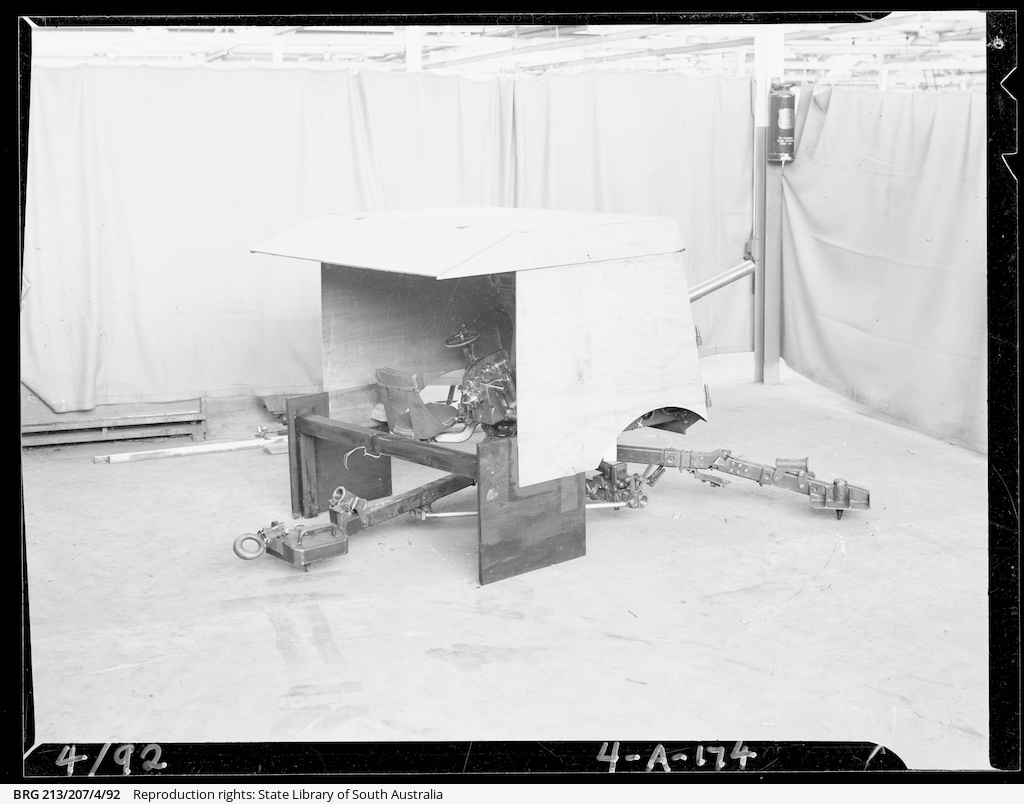 Anti-tank gun shields and patterns • Photograph • State Library of ...