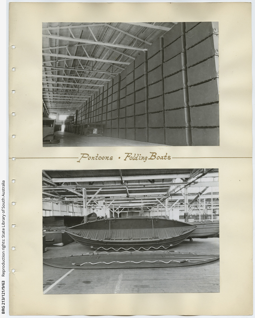Production facilities at General Motors-Holden's Limited during World ...