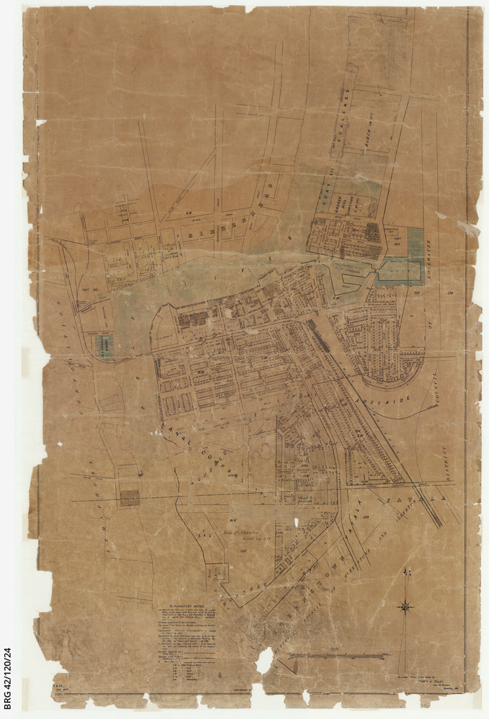 [Plan of Port Adelaide, Hundreds of Port Adelaide and Yatala ...