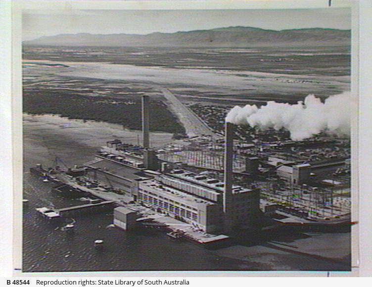 Thomas Playford Power Station • Photograph • State Library of South ...