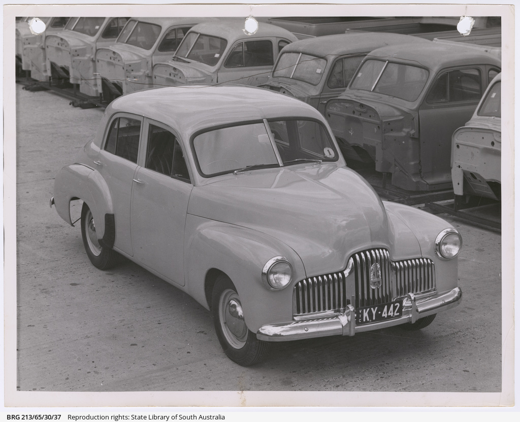 Holden's project 320 and 48-215 prototypes • Photograph • State Library ...