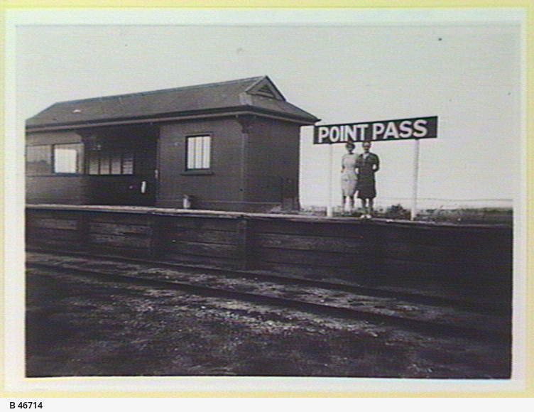Railway Station, Point Pass • Photograph • State Library of South Australia