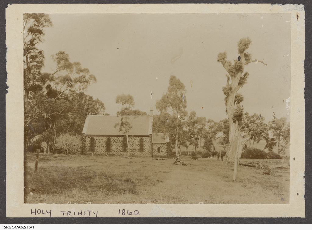 Holy Trinity Church, Lyndoch • Photograph • State Library of South ...