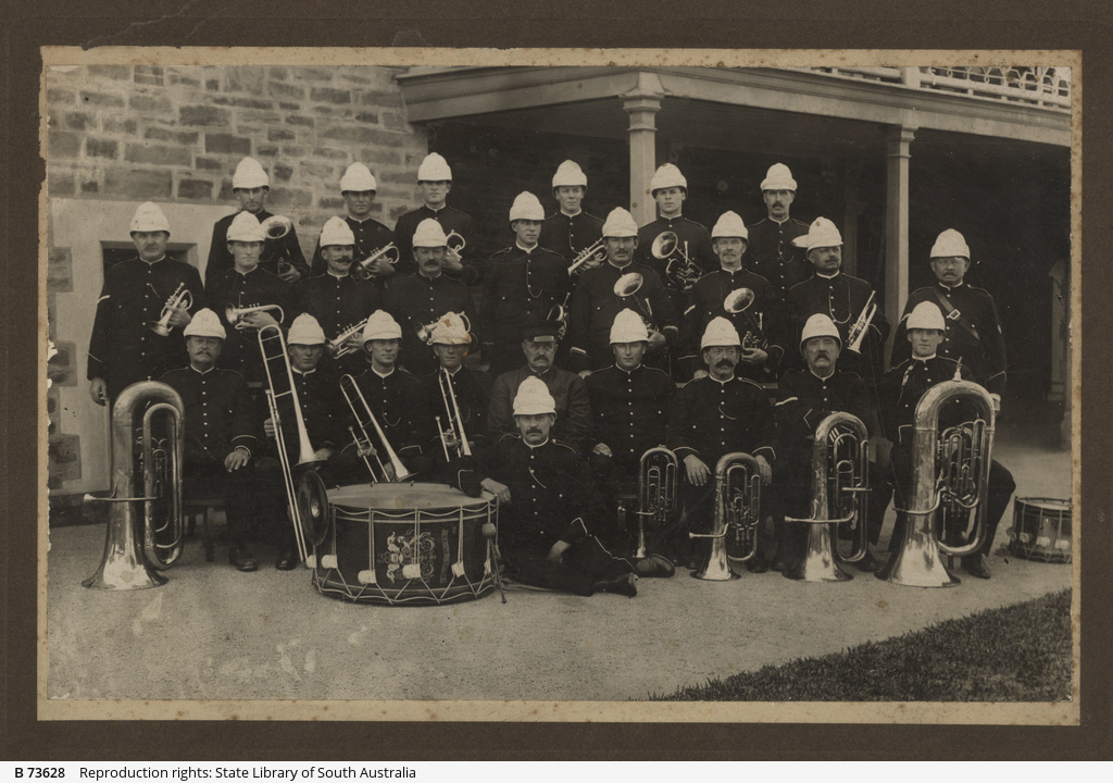 South Australian police band • Photograph • State Library of South ...