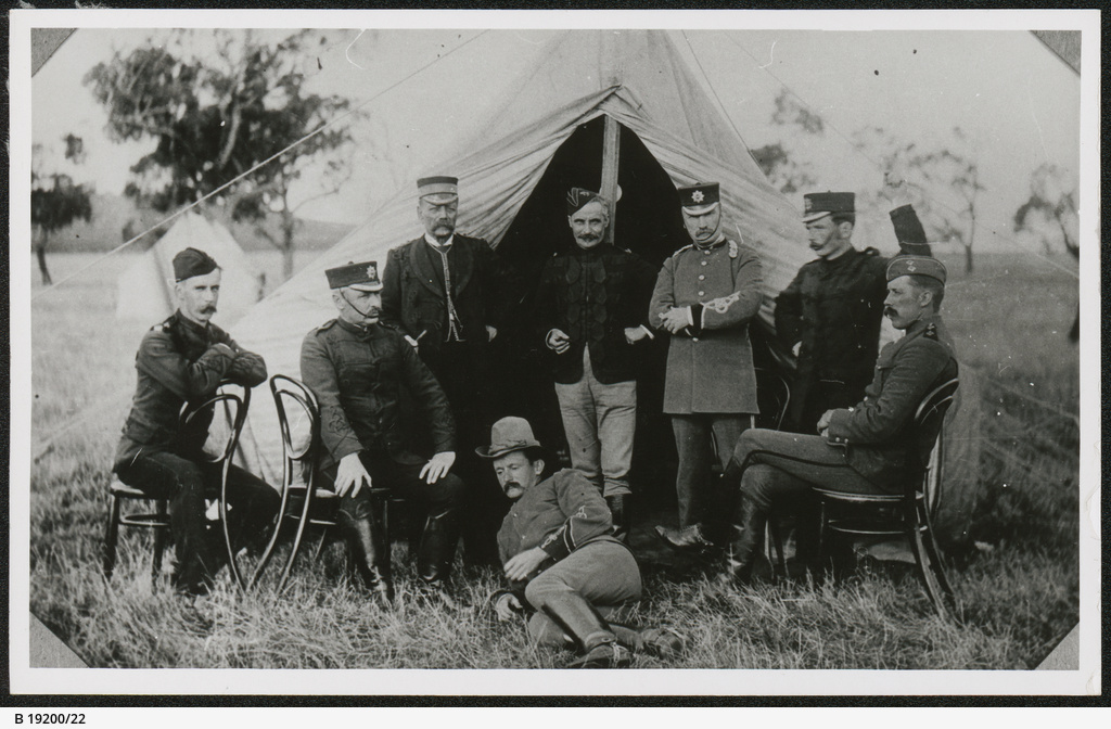 Army Officers, Mount Gambier • Photograph • State Library of South ...