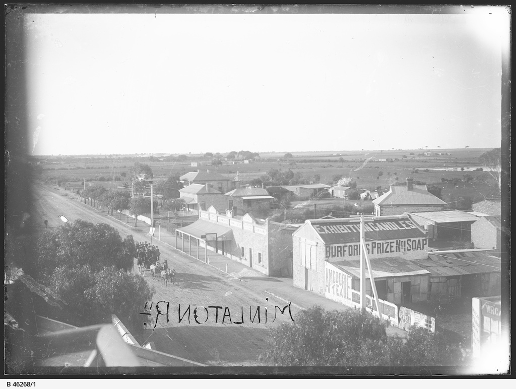 Minlaton Road, Yorketown • Photograph • State Library of South Australia