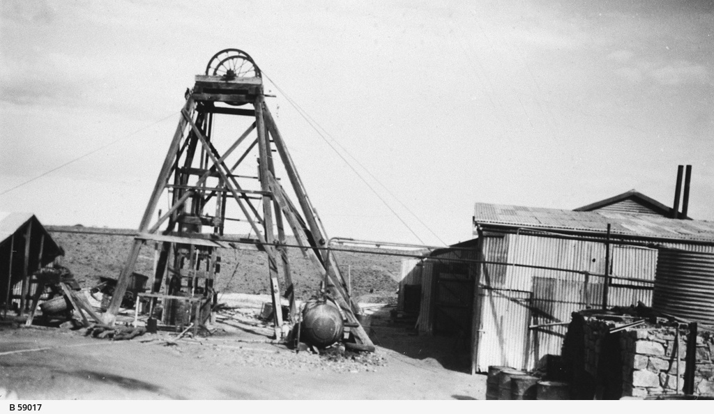 Minehead at Tarcoola gold mine • Photograph • State Library of South ...