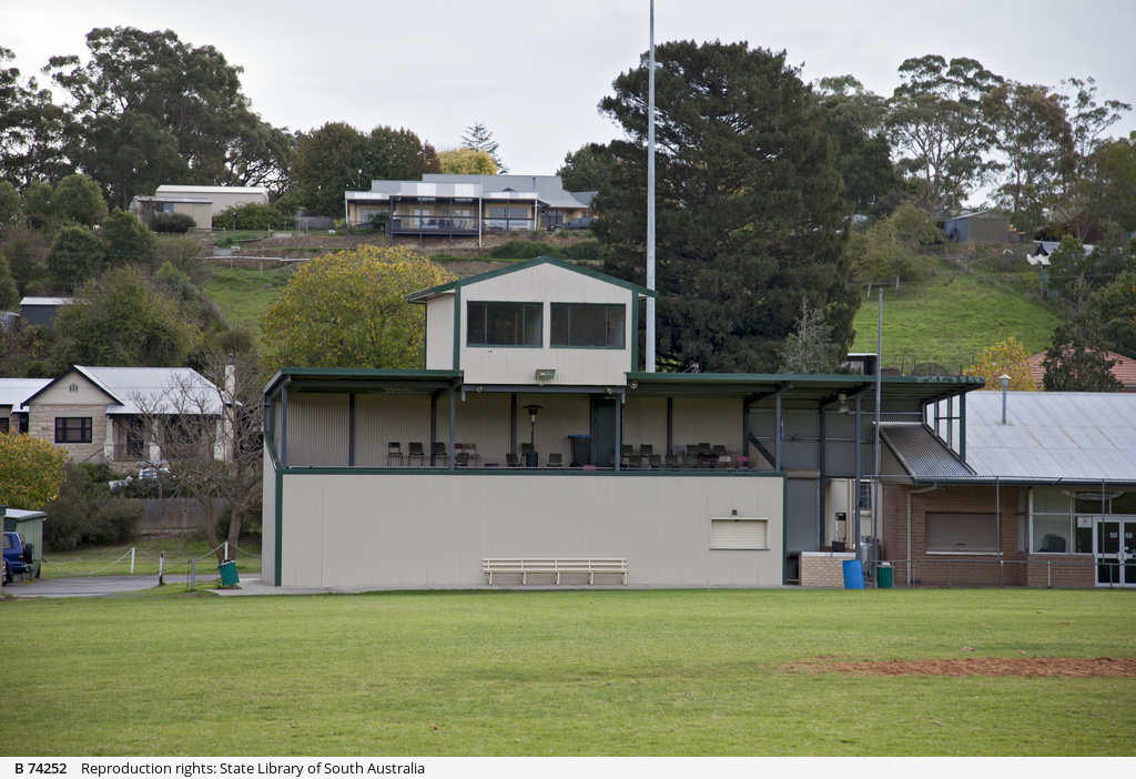 Uraidla grandstand • Photograph • State Library of South Australia