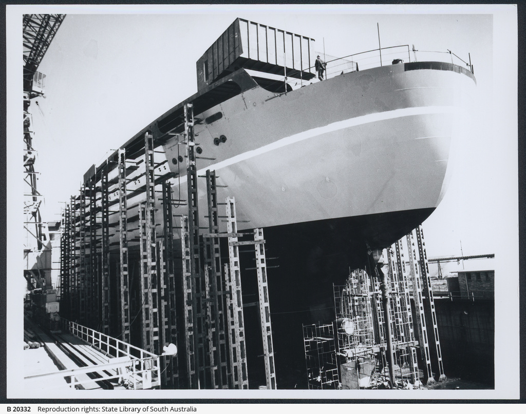 Whyalla Shipyards • Photograph • State Library of South Australia