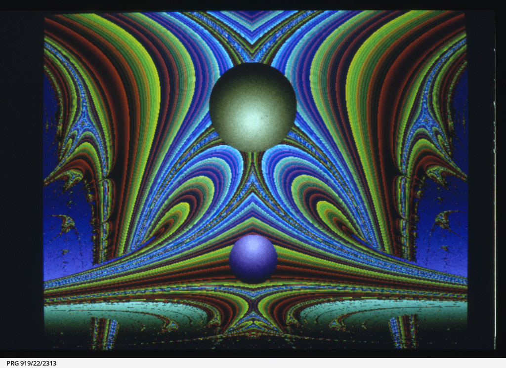 Sets of colour transparencies of computer graphics, arranged ...