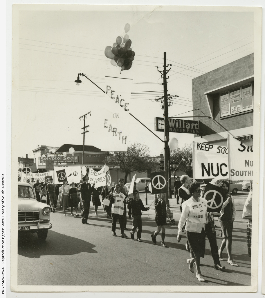 Peace march • Photograph • State Library of South Australia