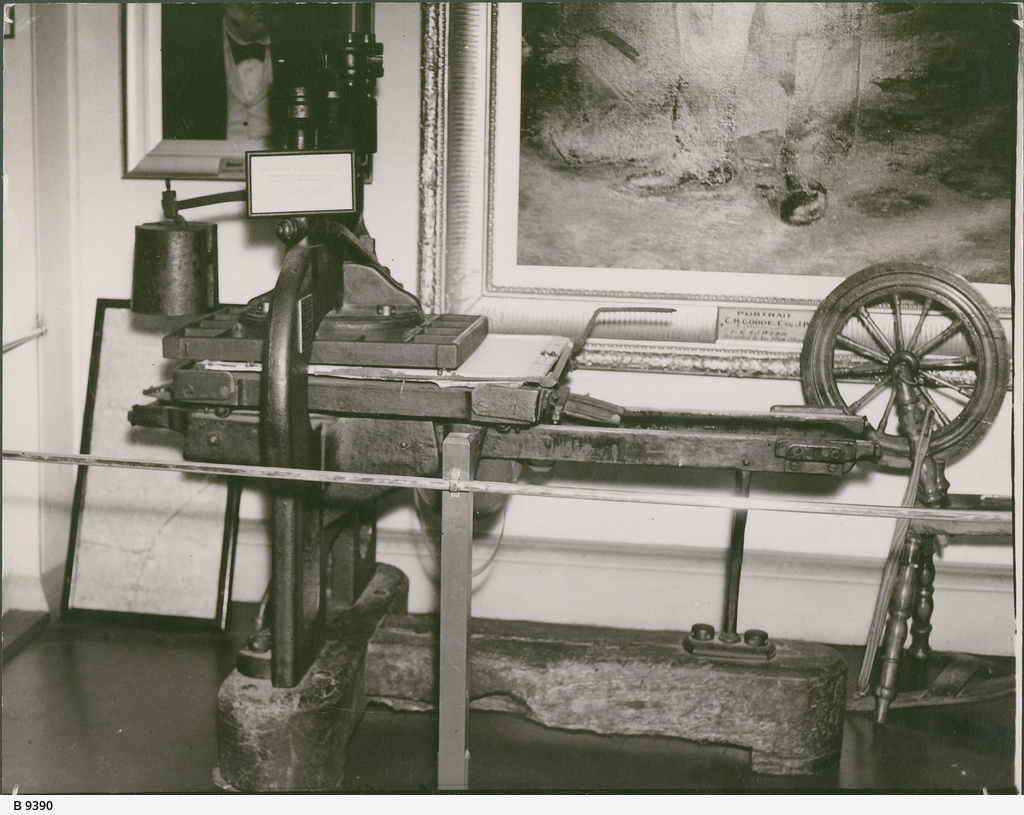 Stanhope Printing Press • Photograph • State Library of South Australia