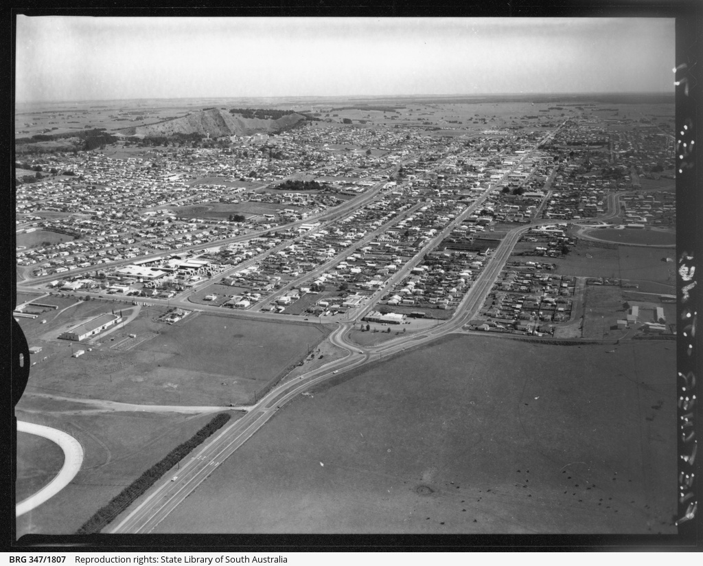 Aerial view Fletcher Jones Factory at Mount Gambier • Photograph ...