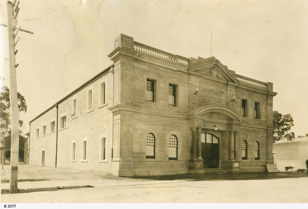Town Hall Clare • Photograph • State Library of South Australia