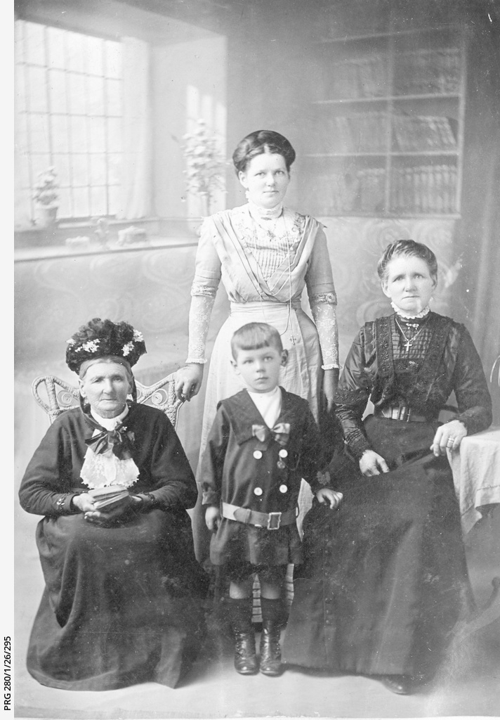 A four generations family photograph • Photograph • State Library of ...