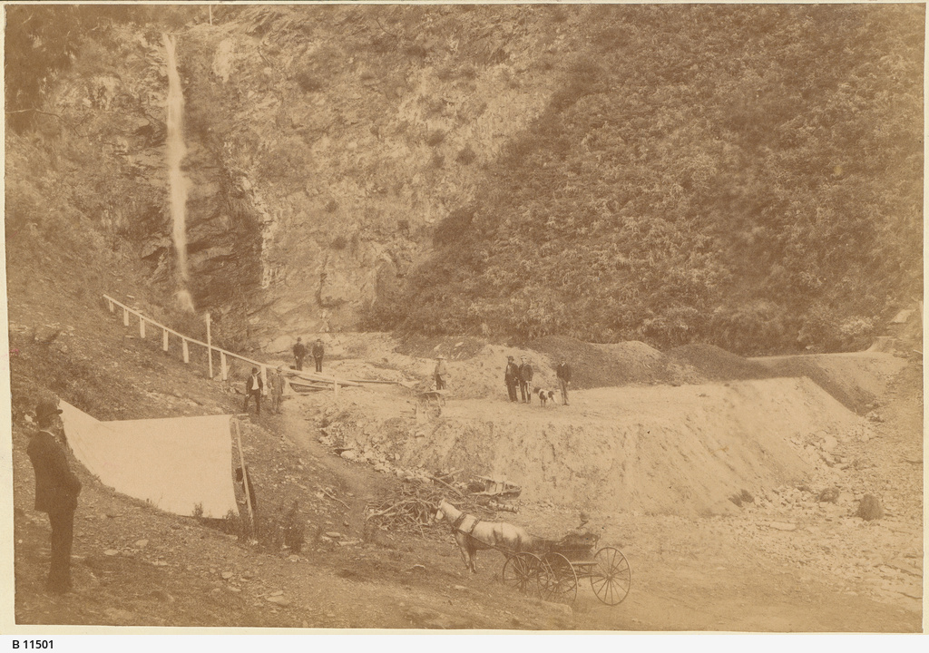 First Fall, Waterfall Gully • Photograph • State Library of South Australia