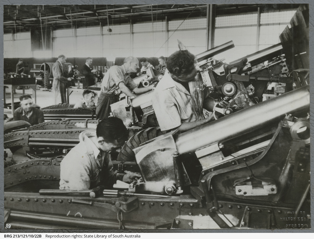War production at General Motors-Holden's • Photograph • State Library ...