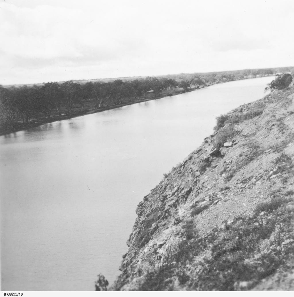 River cliff on Kooloola Station, Swan Reach • Photograph • State ...