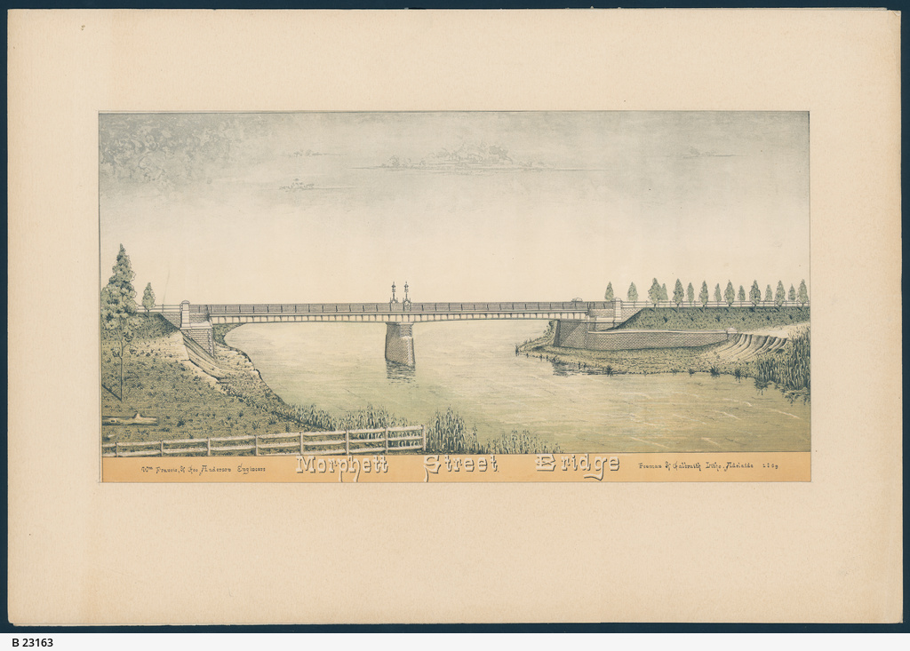 Morphett Street Bridge • Artwork • State Library of South Australia