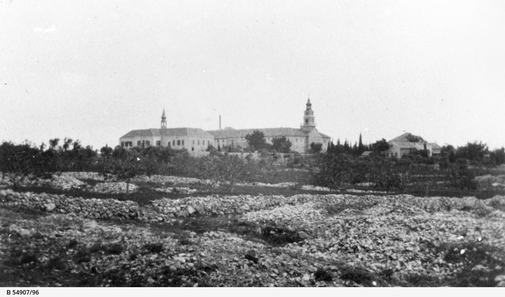 World War I : Schneller Orphanage in Jerusalem • Photograph • State ...