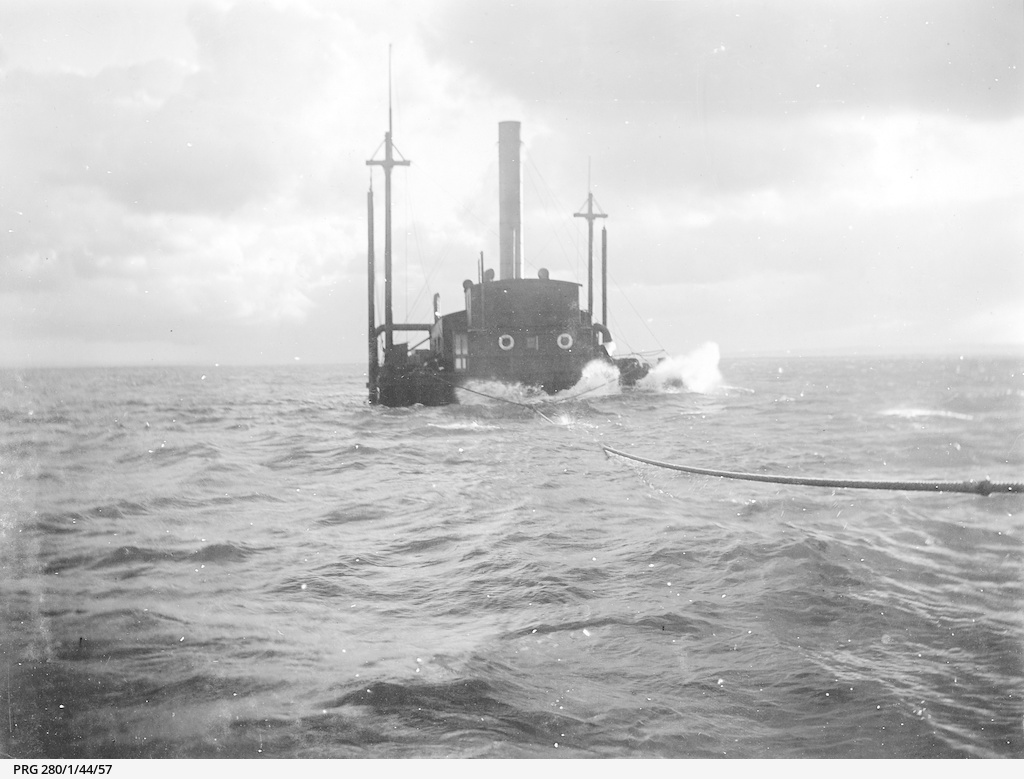 The SS 'Governor Musgrave' at sea • Photograph • State Library of South ...