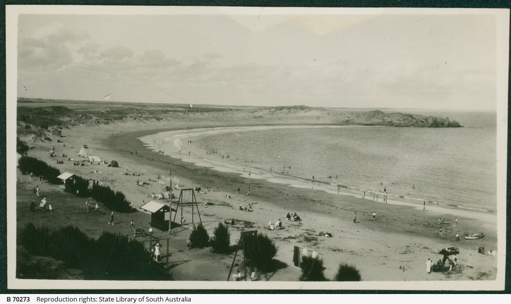 Port Elliot Beach • Photograph • State Library of South Australia