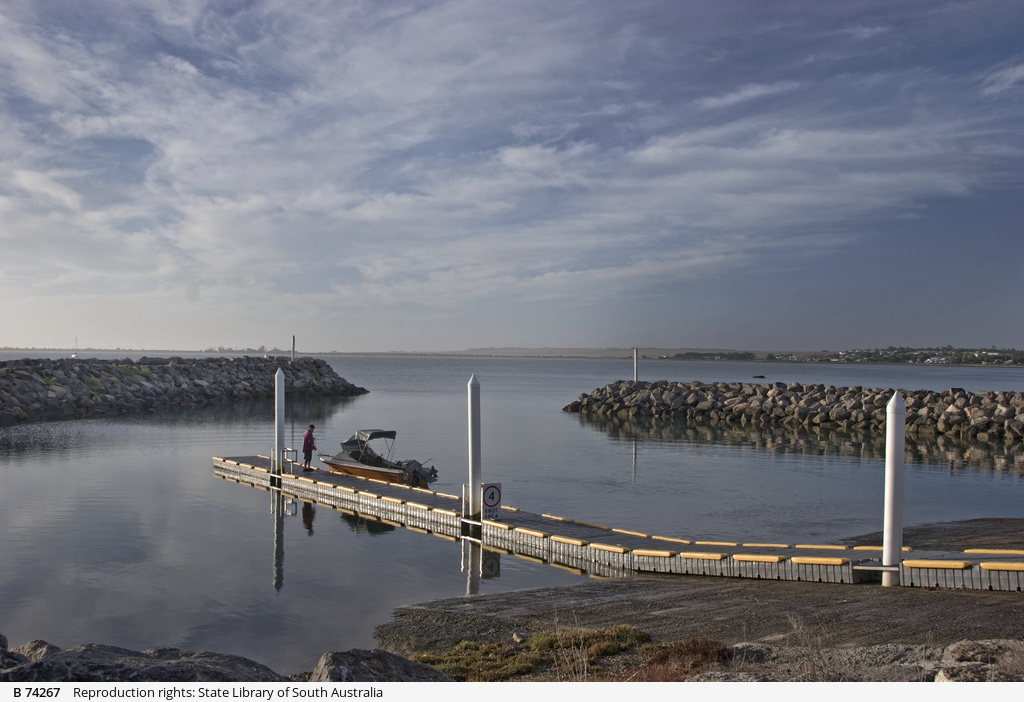 Point Turton boat ramp • Photograph • State Library of South Australia