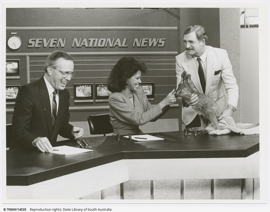 Another of seven weatherman Keith Martyn's on air gifts to Tonia was a ...