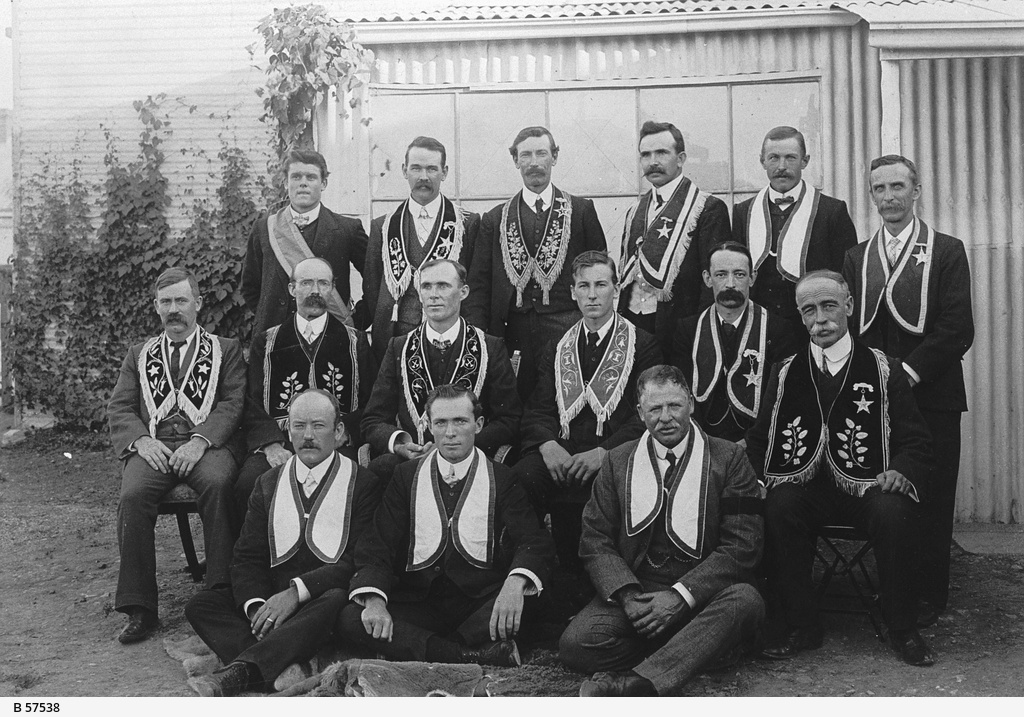 Members of the Order of Oddfellows • Photograph • State Library of ...