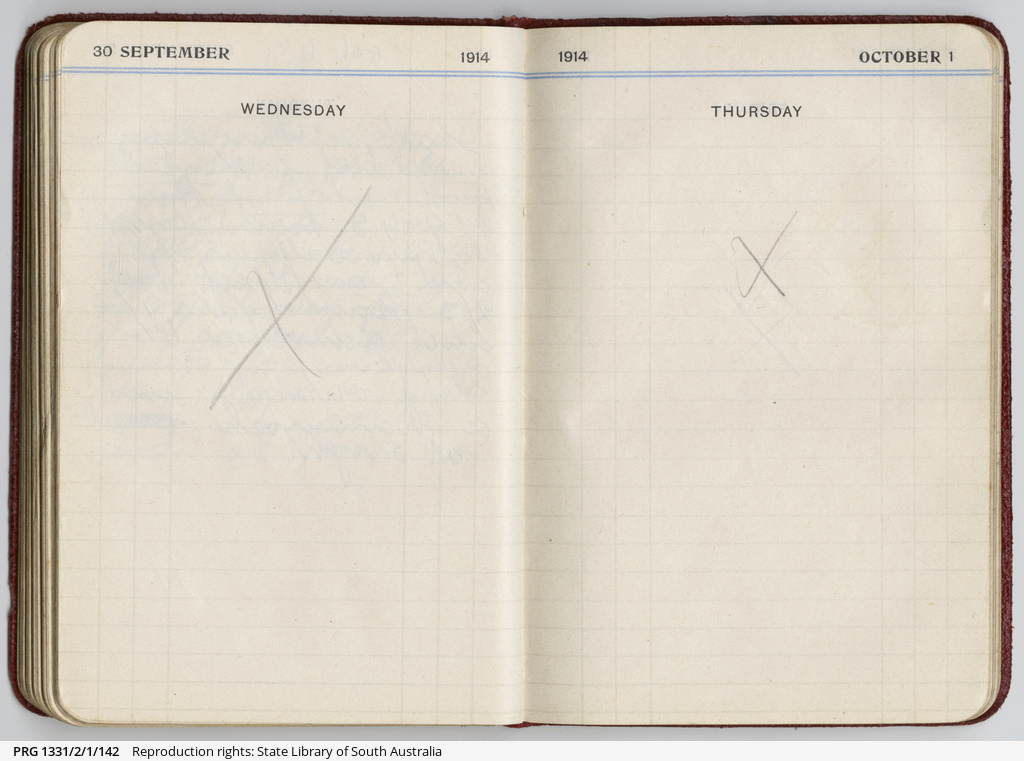 Diary of Frederick Leopold Terrell, 1914 • Manuscript • State Library ...