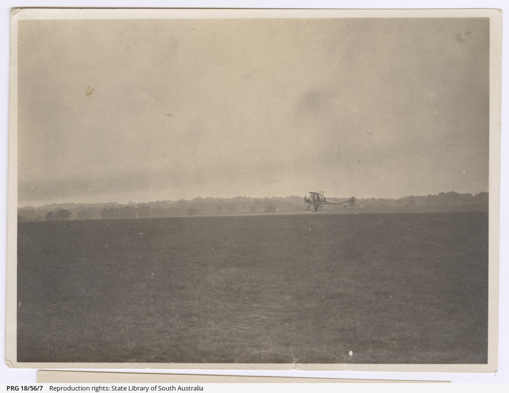 BE2A plane • Photograph • State Library of South Australia
