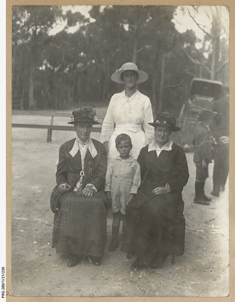 Small group of the Sutton family • Photograph • State Library of South ...