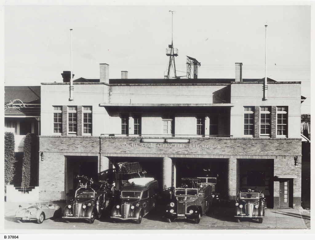 Fire Brigade Headquarters • Photograph • State Library of South Australia