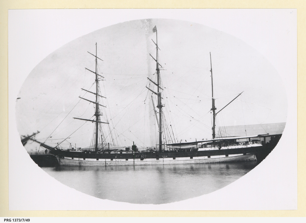 The 'Barossa' docked in an unidentified port • Photograph • State ...
