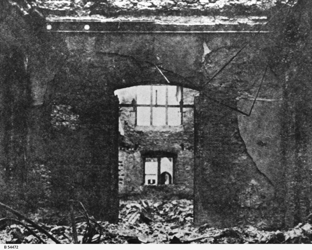 'Mount Breckan' after the fire • Photograph • State Library of South ...