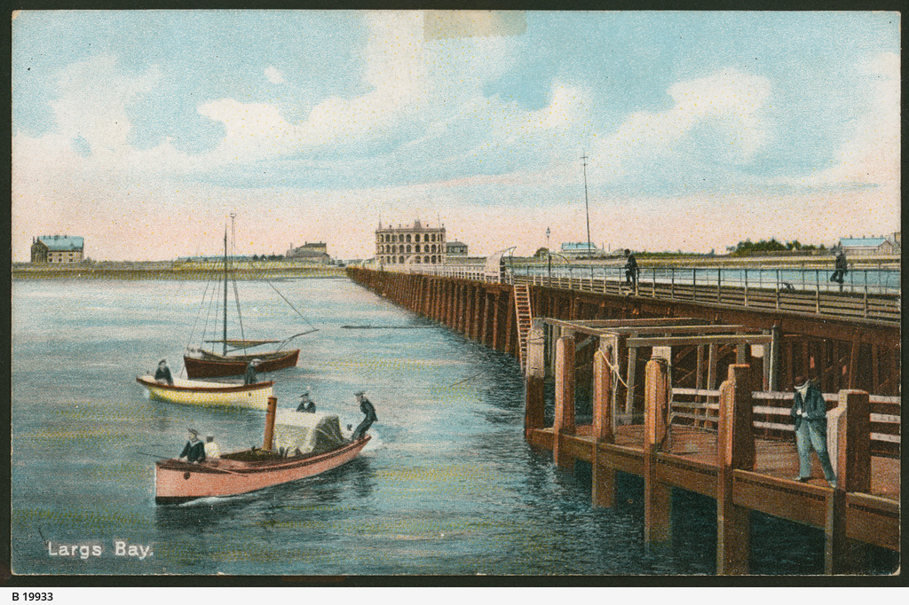 Jetty, Largs Bay • Photograph • State Library of South Australia