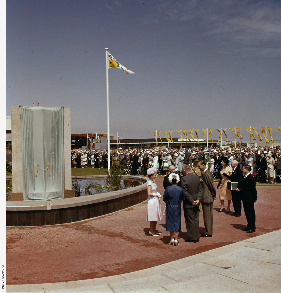 Queen Elizabeth II at Elizabeth, South Australia • Photograph • State ...
