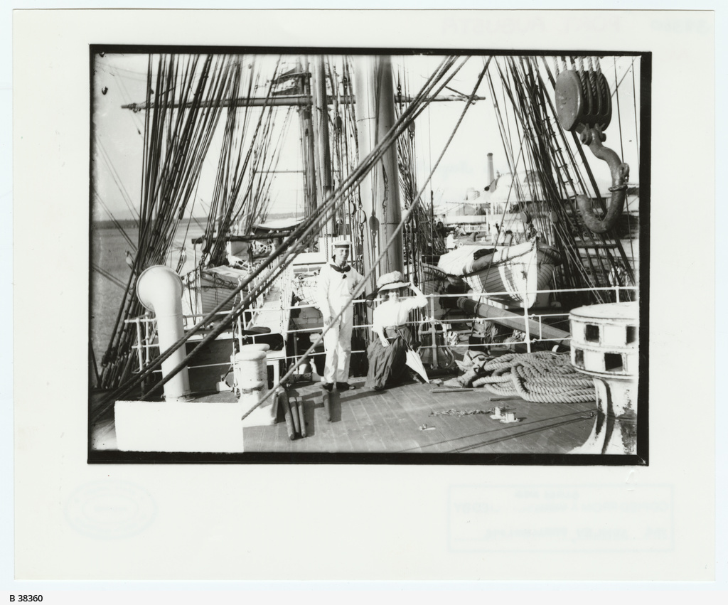Sailing ship, Port Augusta • Photograph • State Library of South Australia