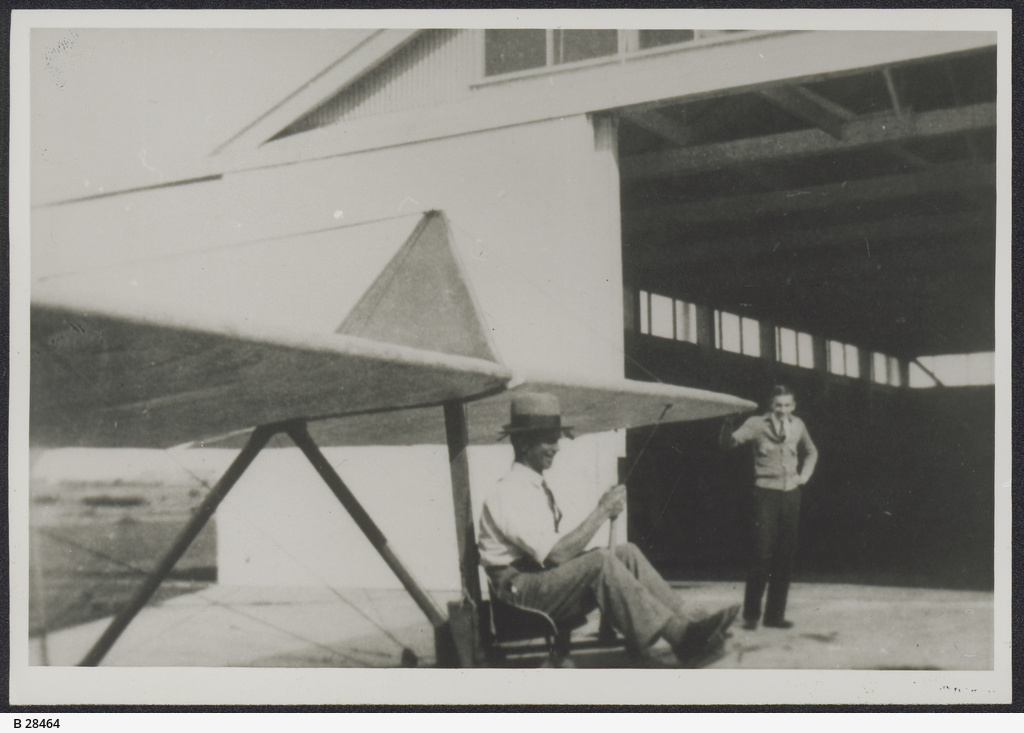'Blue Primary' glider at Pooraka • Photograph • State Library of South ...