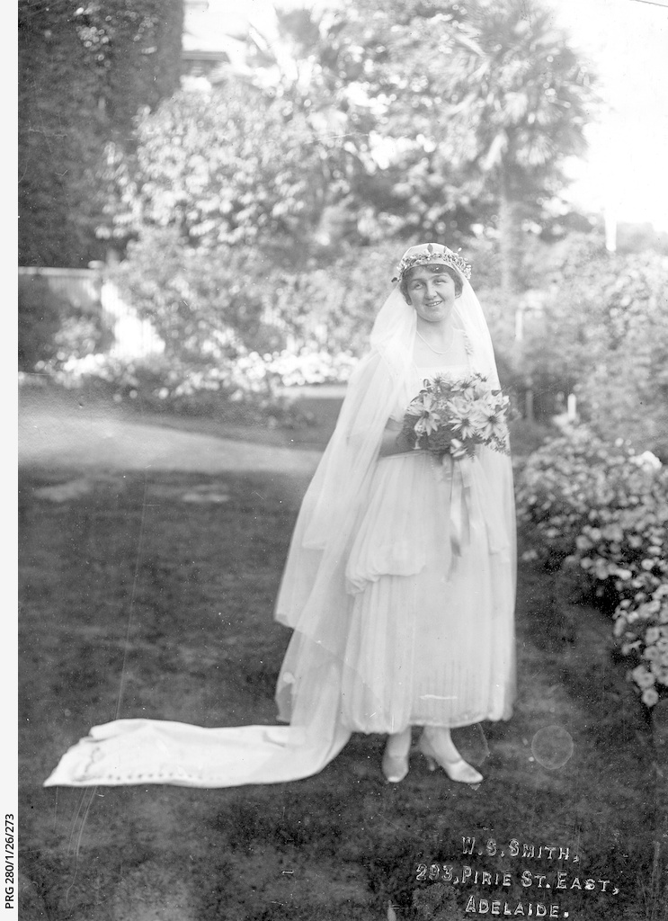 A young South Australian bride • Photograph • State Library of South ...